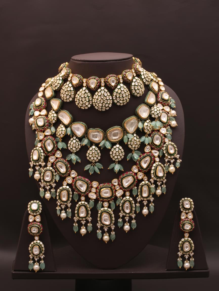 Bridal Jadau Set | Bhuramal Rajmal Surana Jewellers (Johuree)